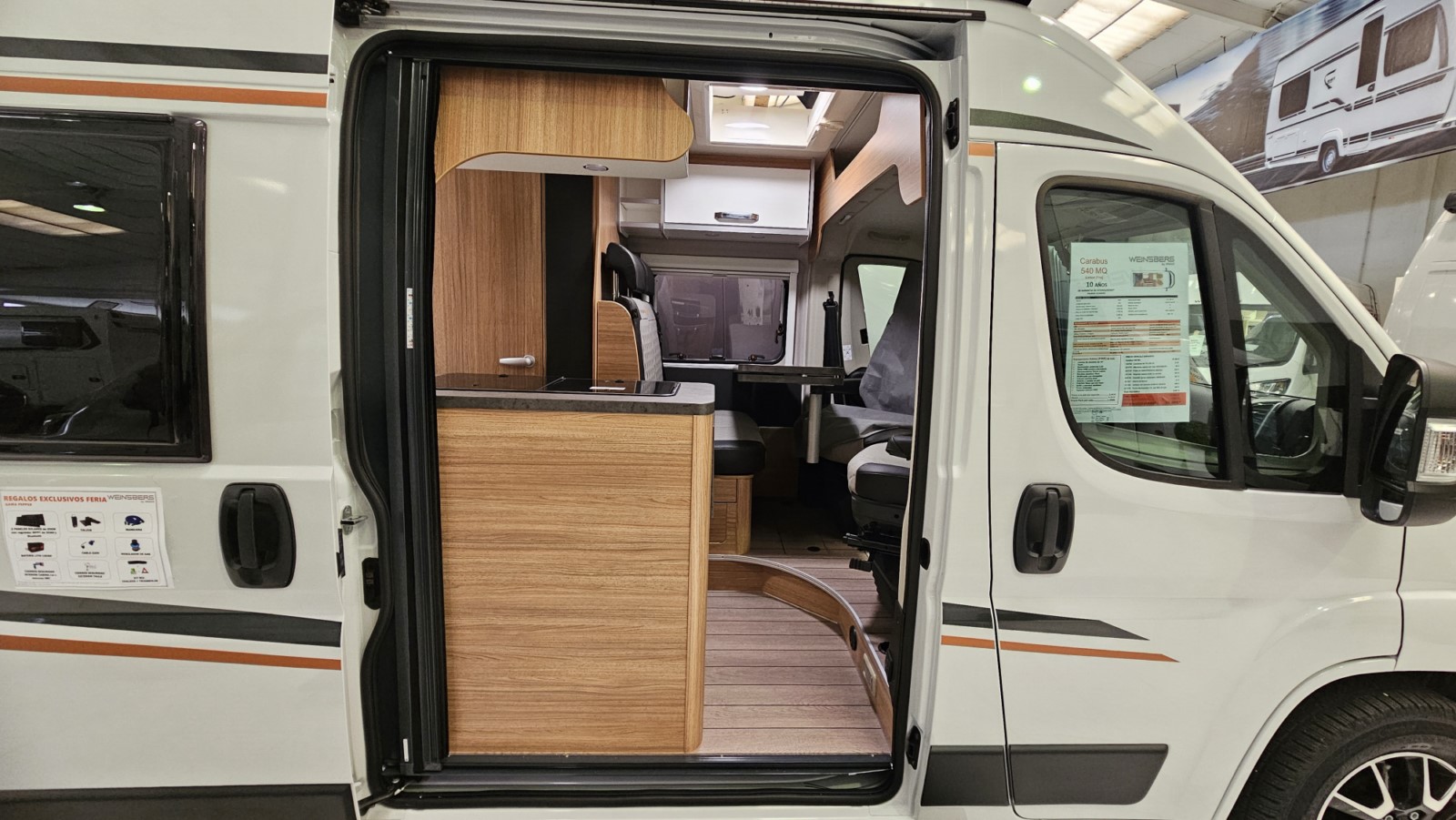 CAMPER NUEVA WEINSBERG CARABUS 540 MQ